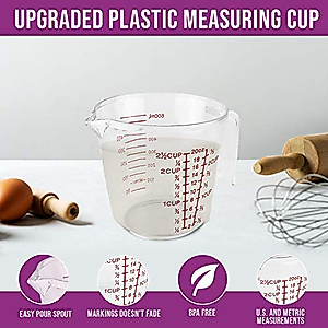 Measuring Cups and Spoons Set 11 Piece. Includes 10 Stainless Steel Measuring Spoons and Cups Set and 1 Plastic Measuring Cup. Liquid Measuring Cups Set and Dry Metal Measuring Cup Set