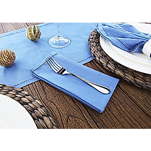 Artaste 59342 Rain 18/10 Stainless Steel Salad Fork, 7", Set of 12, Silver