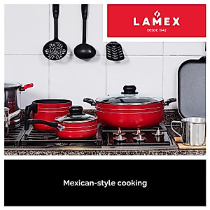 Lamex - 11 inch round Comal with non-sick coating
