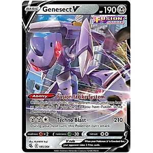 Genesect V - 185/264 - Ultra Rare - Sword & Shield - Fusion Strike