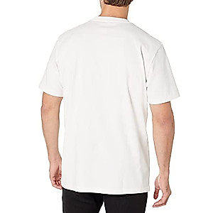 Dickies Men's Short Sleeve Wordmark Graphic T-Shirt, White, 2X