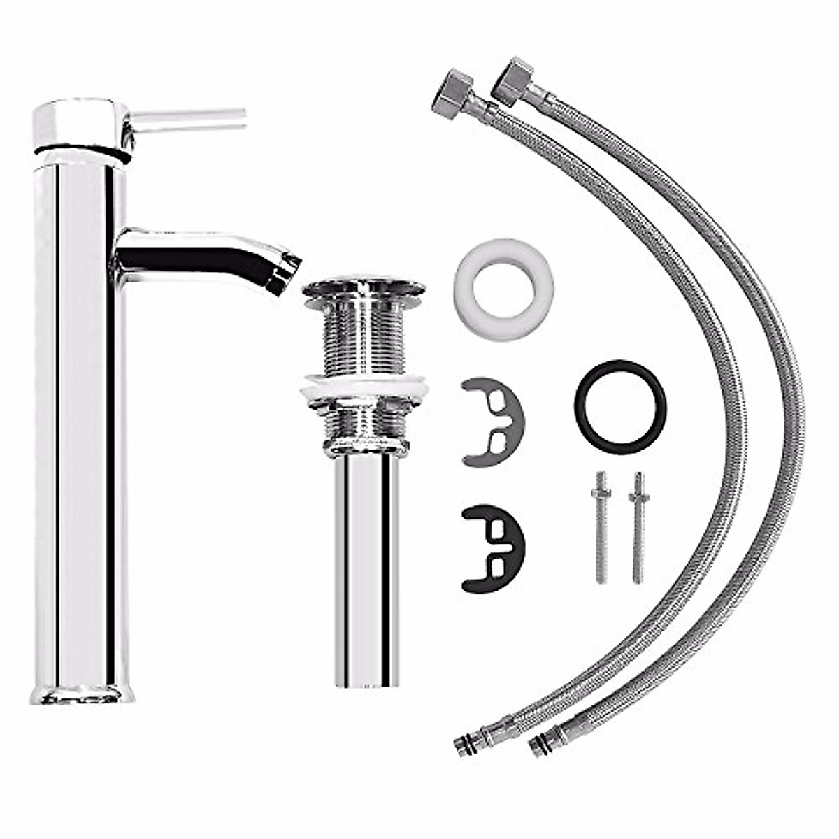 QIERAO Glass Vessel Bathroom Vanity Sink (Vaniy)