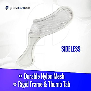 Dental Tools for Impressions, Disposable Dental Bite Registration Trays (Sideless), Mouth Trays for Teeth Molds White Bite Trays (Single Box of 50)