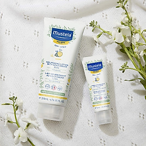 Mustela Baby Nourishing Lotion â€“ Daily Body Lotion for Dry Skin - with Natural Avocado, Cold Cream & Beeswax - 6.76 fl. oz. (Pack of 1)