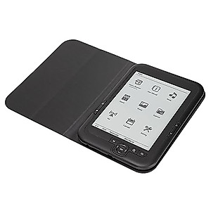 E Reader with Electronic Ink Screen, Headphone and Leather Case, Portable 6 Inch 800x600 Resolution Display E Book Reader, Electronic Digital Book Read, Support 32GB TF Card (16GB)