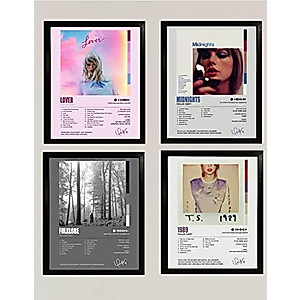 Taylor Swift Music Posters Set - 12 Vibrant Wall Decor Prints
