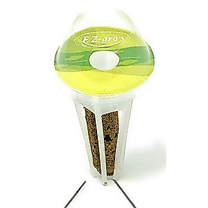 EZ-gro Salad Greens Mix (6) Pod Kit Compatible with Aerogarden Seed Pod Kit - Pre-Seeded Seed Pods for Hydroponic Garden - 4 oz Hydroponic Nutrients for Smart Garden