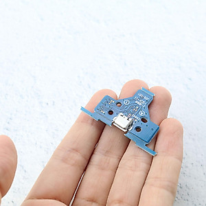 Create idea 2Set USB Charging Port Socket Board JDS-001 Compatible with PS4 V1 Wireless Controller with 14Pin Ribbon Cable