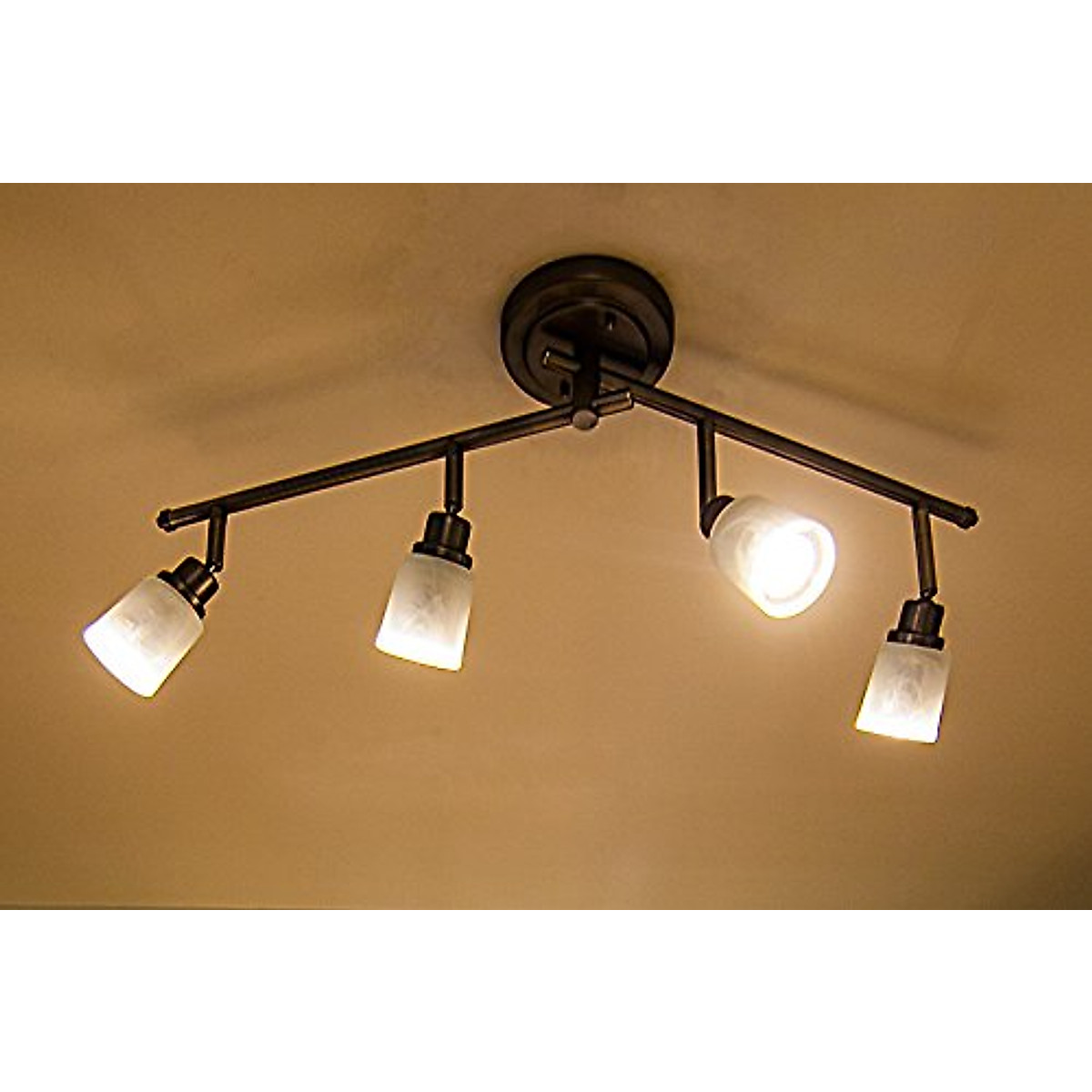 CBconcept UL-Listed GU10 LED Light Bulbs, 5-Pack, 6 Watt, 550 Lumen, Warm White 3000K, 50W Halogen Equivalent, 36°Beam Angle, 120 Volt,Not Dimmable,Recessed/Track Lighting | Designed in San Francisco