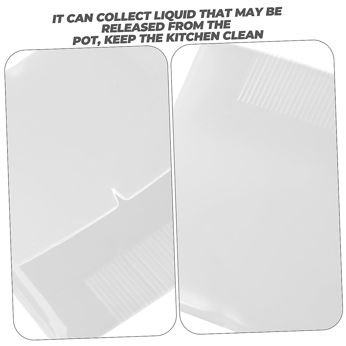 LIFKOME 30 Pcs Rice Cooker Water Box Instapot Pot Suvee Cooker Water Cooker Water Collector for Rice Cooker Condensation Water Cups Plastic Water Glasses Universal White Pp Drinking Cup