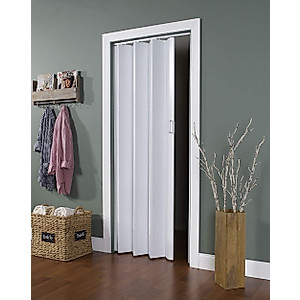 LTL Home Products EX4896WH Express One Interior Accordion Folding Door, 48 x 96 Inches, White