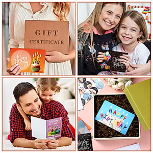 Harloon 200 Pack happy Birthday Card Assorted Bulk with Blank Envelopes and Stickers 4 x 6 Inches Greeting Cards Blank Happy Birthday Cards for Men Women Adults Kids, 20 Styles(Actual Style)