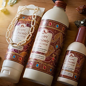 Tesori d’Oriente Bubble Bath for Women, Foaming Bath, Bath Bubbles for Women Relaxing, Luxurious Body Wash for Women & Skin Care- 500 Ml-16.91 us Fl Oz- [Italian Import ]-(Byzantium)