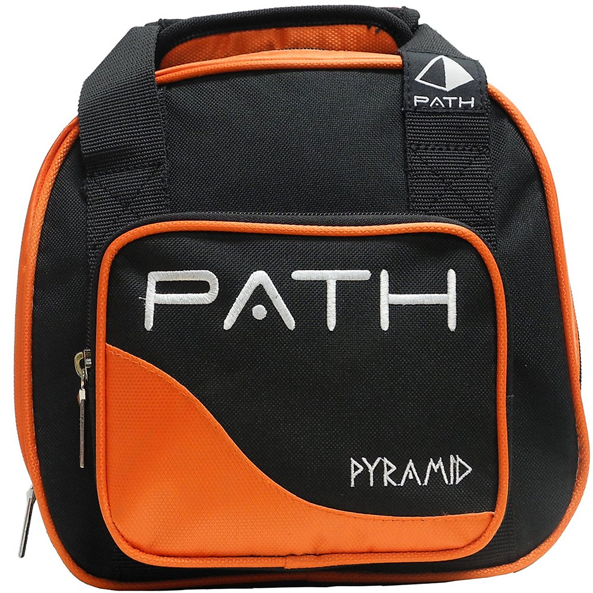 Pyramid Path Plus One Spare Tote Bowling Bag (Black/Orange)