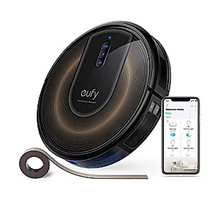 eufy by Anker, RoboVac G30 Edge, Robot Vacuum with Smart Dynamic Navigation 2.0, 2000Pa Suction, Wi-Fi, Boundary Strips, for Carpets and Hard Floors. (Renewed)