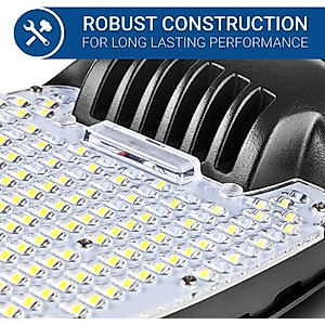 OSTEK LED Shoebox Area Corn Light Bulb 115W LED Retrofit Kits 5000K E39 Rotatable Mogul 16100LM LED Commercial Lighting - Post Street Light Security Lights Parking Light LED Paddle Bulb