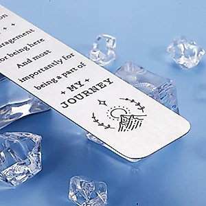 Christmas Gifts for Women Men Leaders Bookmark for Employee Coworker Mentor Retirement Going Away Promotion for Colleague Mentor Staff Boss Day Thanksgiving Birthday Thank You Gifts to Him Her