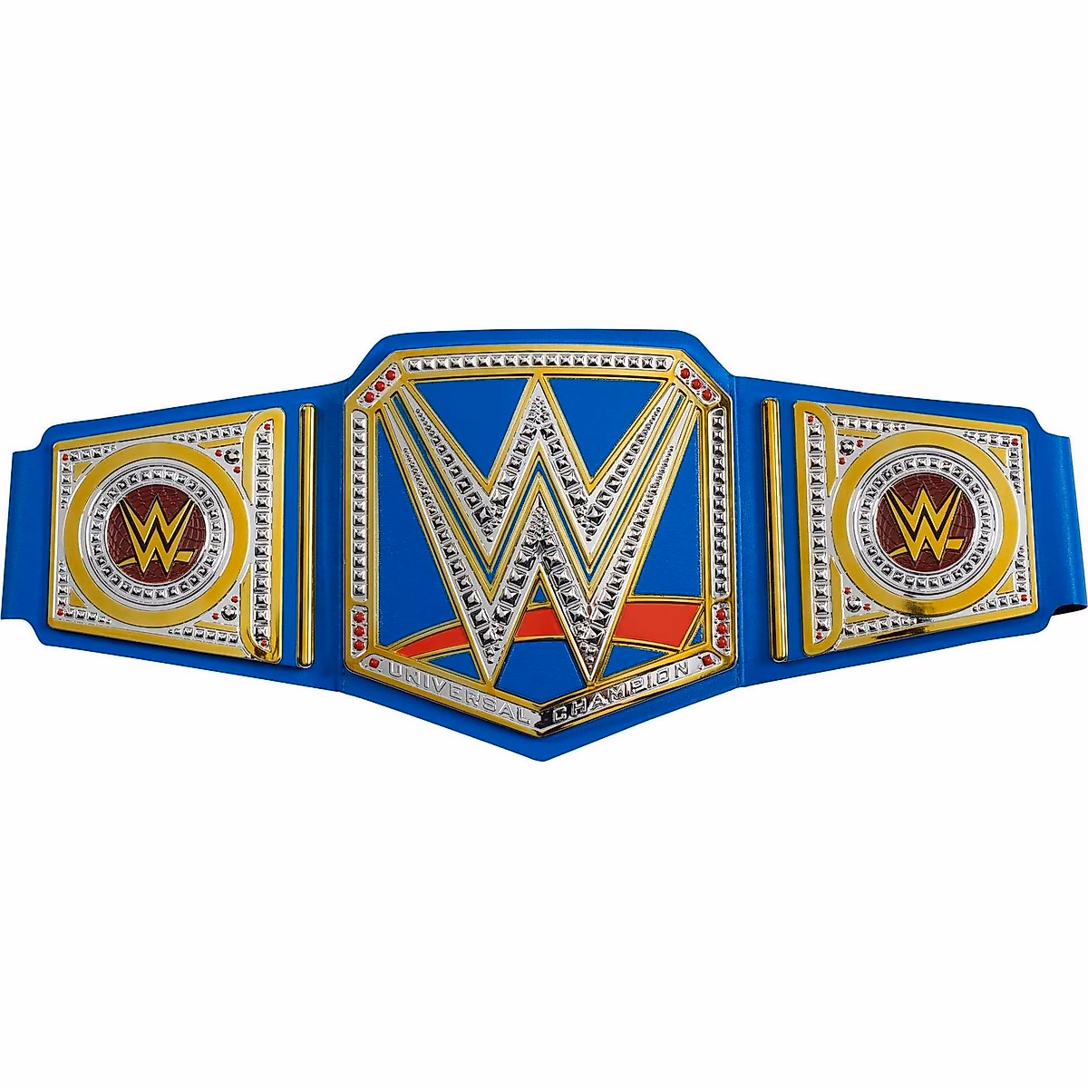 Mattel WWE Championship Title, Live Action Universal Championship Role-Play & Costume Accessory, Kid-Sized Wearable Belt with Adjustment
