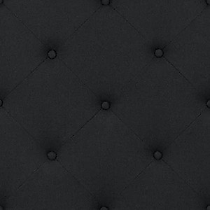 Flash Furniture Brighton Queen Size Tufted Upholstered Platform Bed in Black Fabric with Memory Foam Mattress