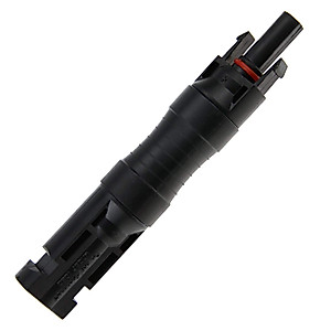 ZOOKOTO Solar Panel PV Connector with Built in 15A Diode Waterproof Solar Panel Cable Connector 15A 15SQ045
