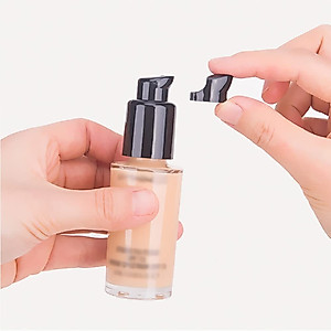 2PCS Replacement Foundation Pump for MAC Studio Fix Fluid Foundation(Black)