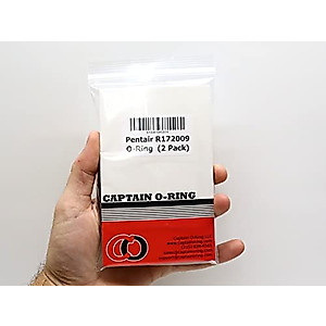 Captain O-Ring – Replacement R172009 O-Rings for Pentair Rainbow Chlorinator 300 & 320 Lid, Chlorine Resistant (2 Pack)