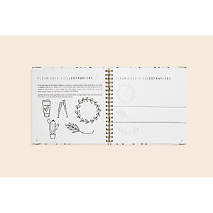 Hand Lettering 101: A Step-by-Step Calligraphy Workbook for Beginners (Gold Spiral-Bound Workbook with Gold Corner Protectors) (Modern Calligraphy)