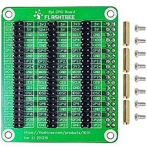 jujinglobal RPi GPIO Extension Module Breakout Board Compatible with Raspberry Pi 3/2 Pi Model B+ Zero