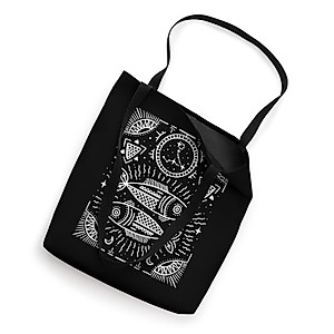 Pisces Zodiac Sign Hand-Drawn Tarot Art / Pisces Birthday Tote Bag