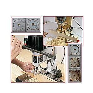 Amena 4Pcs Woodworker Square Hole Drill Bits Mortising Chisel Set,Woodworking Hole Saw Mortise Chisel Drill Bit Kit Tool Set 1/4 2/5 3/8 1/2