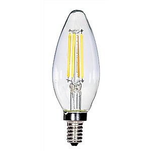 Satco S9922 3.5W CTC/LED/27K/CL/120V ( 6 pack )