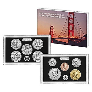 2018 S US Mint Silver Reverse Proof Set
