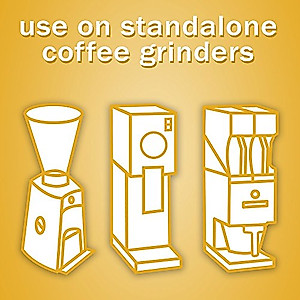 Urnex Grindz Professional Coffee Grinder Cleaning Tablets, 3 Single Use Packets