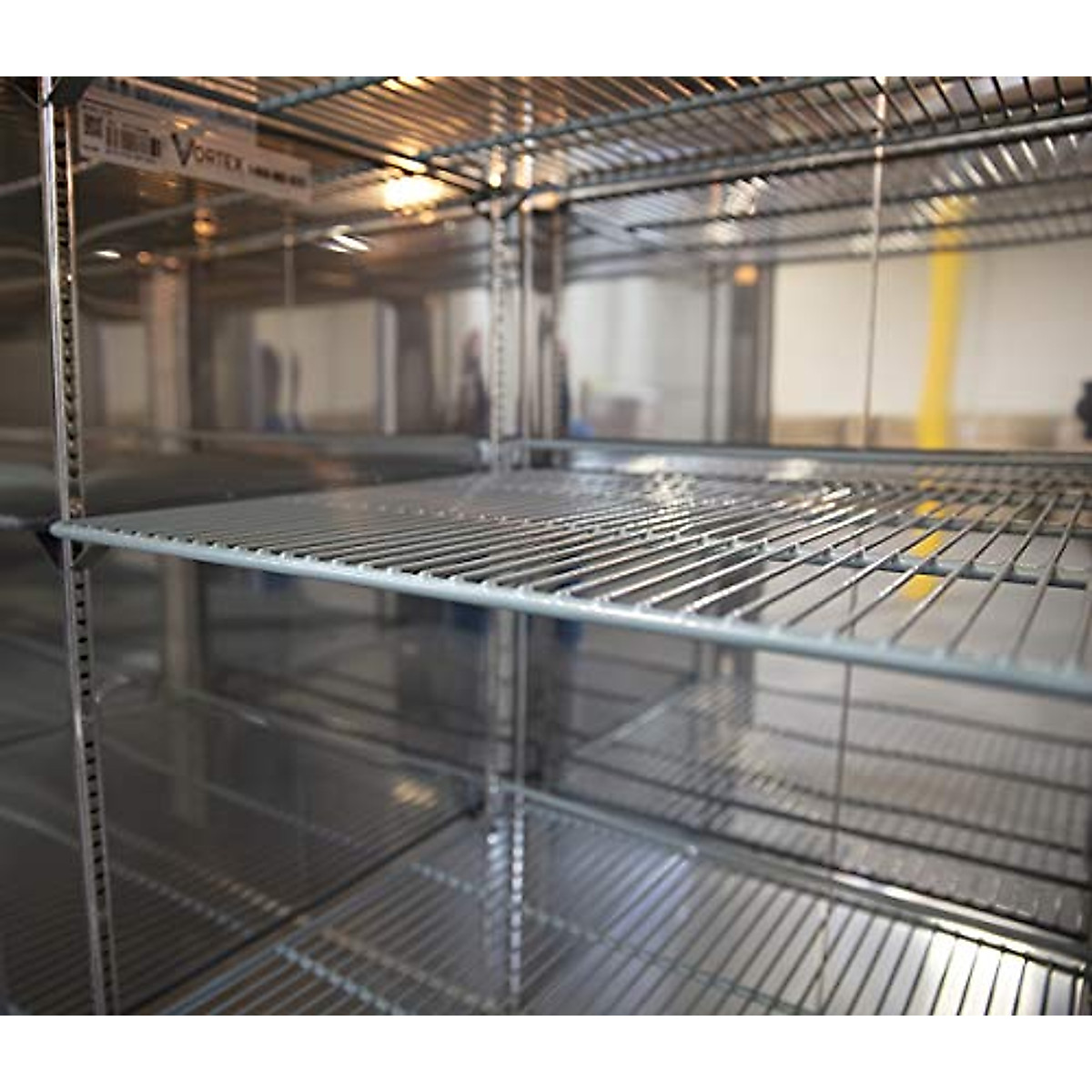 Vortex Refrigeration Freezer 1 Solid Door Commercial Stainless Steel - 23 Cu. Ft.