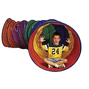 Sportime Connectable Ripstop Nylon MegaTunnel - 3 x 12 feet - Multiple Colors