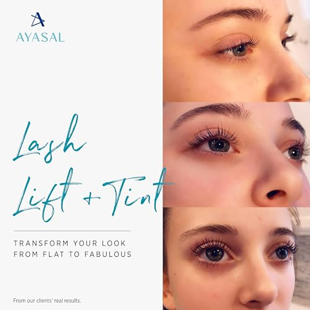 AYASAL Lash Lift Kit: Eyelash Lift Kit - With Detailed Instruction Eyelash Perm Kit - Easy for Beginner and Professional Lash Perm Kit - Achieve Salon-Quality Lashes Lift with Safe and Effective Resul