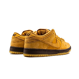 Nike Men's Dunk Low Pro Wheat Mocha, Flax/Flax/Flax/Baroque Brown, 10.5