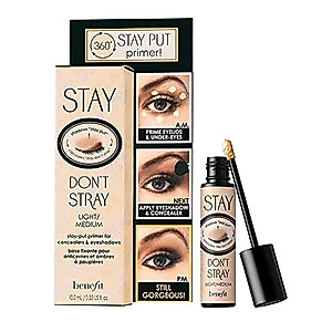 Benefit Cosmetics Stay Don't Stray Stay-Put Primer for Concealers & Eye Shadows, light/medium