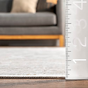 nuLOOM Elyse Vintage Floral Area Rug, 5' x 8', Ivory