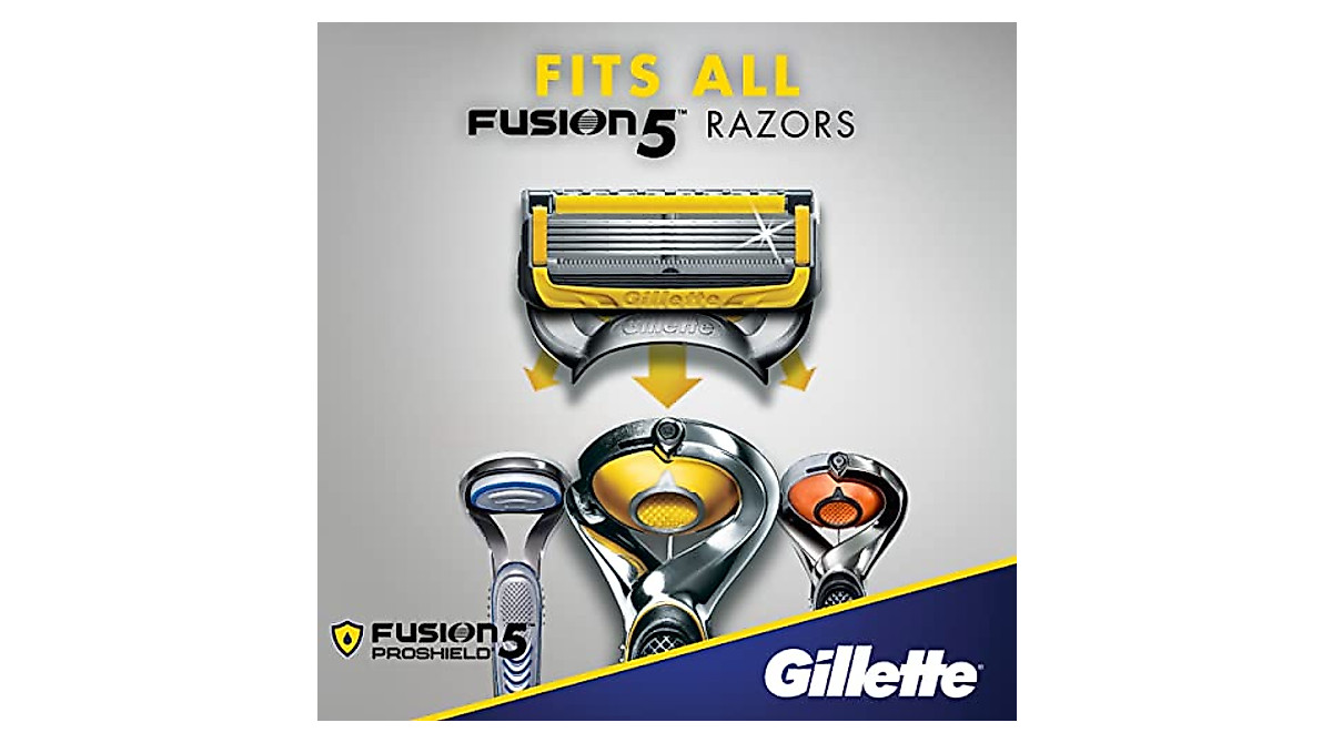 Gillette Fusion ProShield Razor Cartridges 8 Pack