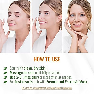 Wild Naturals Eczema & Psoriasis Cream for Dry, Itchy Skin – Eczema Relief Cream for Adults & Kids – Moisturizing Psoriasis Cream with Manuka Honey