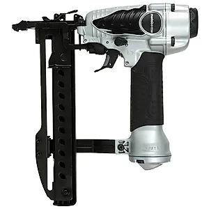 Metabo HPT Finish Stapler | Pro Preferred Brand of Pneumatic Nailers | 18 Gauge | 1/4-Inch Narrow Crown | Accepts 1/2-Inch to 1-1/2-Inch Staples | Ideal for Trim Work, Furniture & Cabinetry | N3804AB3