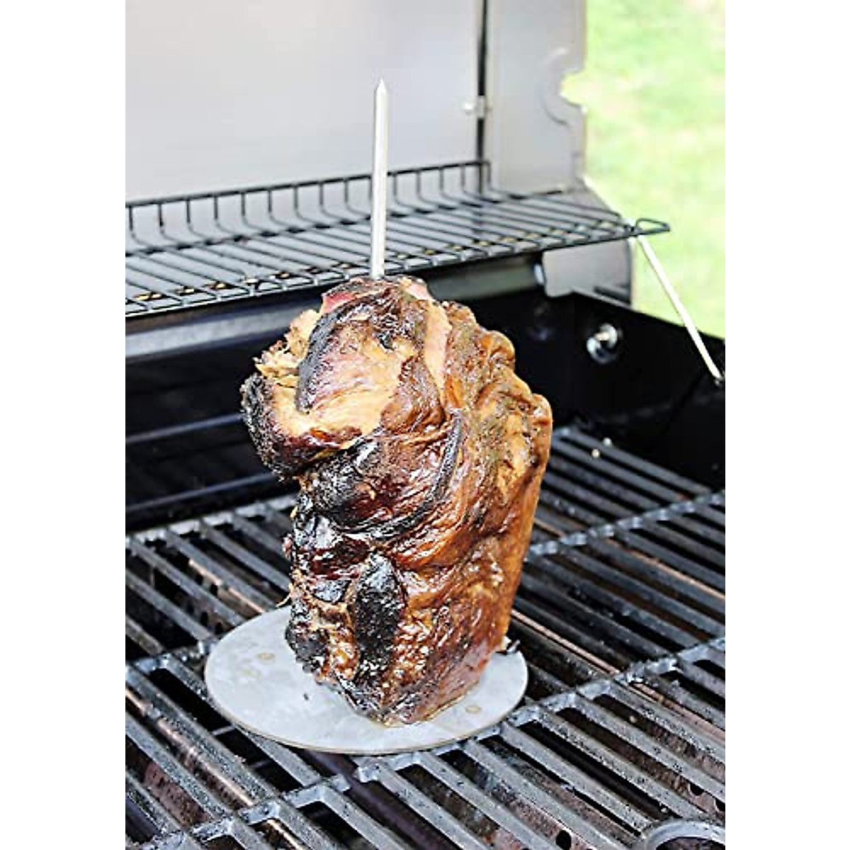 Darware Brazilian BBQ Skewer Set (9-Inch and 12-Inch Spikes), Vertical Barbeque Grilling Rack Meat Spit