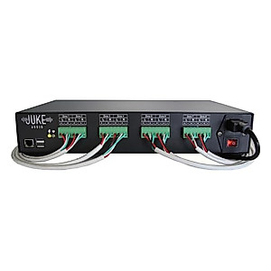 Juke-8: 8 Zone Multi-Room Amplifier | Stream Wirelessly via Airplay 2, Spotify Connect, Bluetooth, DLNA | App Controlled Audio System