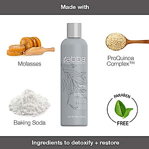 ABBA Detox Shampoo, Molasses, 8 Fl Oz