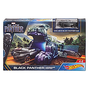 Hot Wheels Marvel Black Panther Command Center Playset