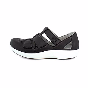 New Traq by Alegria Women's Treq Closed Sandal Black 41