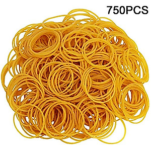 AMUU Rubber Bands 750pcs size 25mm 1 inch rubber bands Small Rubber Band for Office supplies School Home Elastic Band