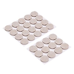 Amazon Basics Anti Slip Furniture Pads, Pack of 4, Black