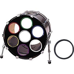 ahead AOBR4 4 inch O Bass Drum-Brass